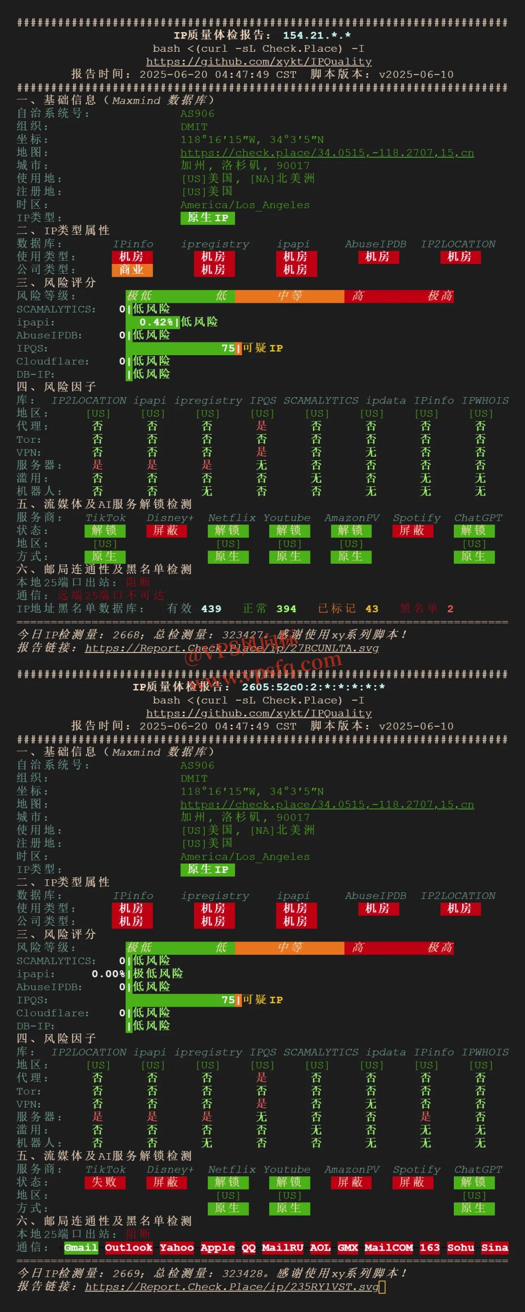 DMIT LAX.Pro 测评：洛杉矶 CN2 GIA + CMIN2 高速 VPS，流媒体解锁全绿，含测试节点